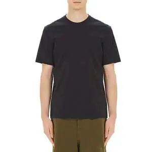 Adidas Y-3 Back Printing Round Neck Casual Short Sleeve