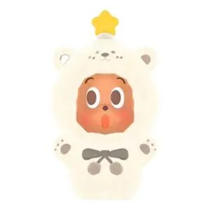 POP MART Pop Bean Fluffy And Cozy Figure 'twinkle Twinkle Cozy Polar Bear
