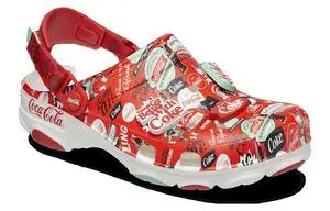CROCS All-terrain Clogs "coca Cola Red