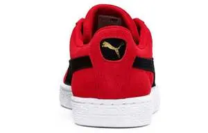 PUMA Suede Classic Low Top Sneakers - Red/black