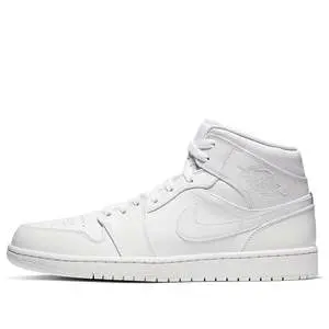 JORDAN 1 Mid Sneakers - White