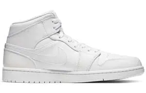 JORDAN 1 Mid Sneakers - White