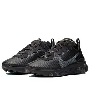 Nike React Element 55 'quilted Grid' Sneakers - Black
