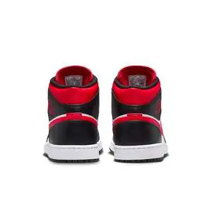 JORDAN 1 Mid "bred Toe" Sneakers - Red