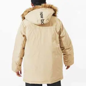 NEW BALANCE Down Jacket With Fur-trimmed Hood