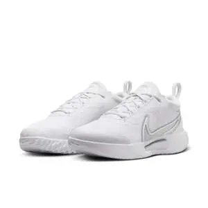 Nike Court Zoom Vapor Pro Athletic Sneakers - White/metallic Silver