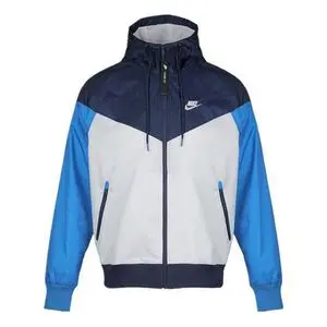 Nike Colorblock Sports Windbreaker Jacket - Sky Blue
