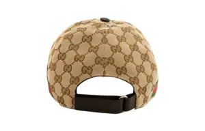 Gucci Original Gg Canvas Baseball Hat With Web Detail