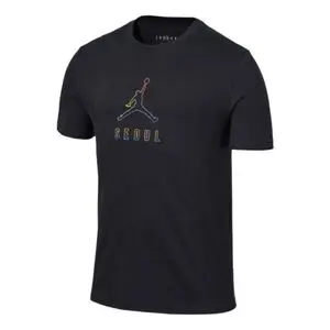 JORDAN Seoul Map T-shirt - Black