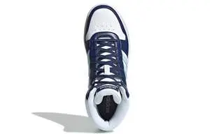 Adidas Hoops 2.0 Mid Sneakers - White/blue