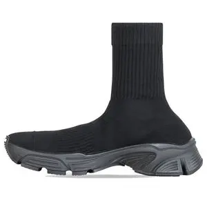 Balenciaga Speed 3.0 Monocolor Sneakers - Black/white