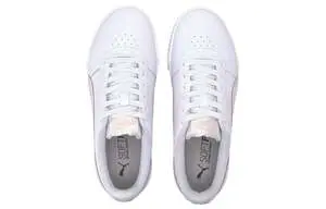 PUMA Carina Leather Sneakers - White/pink