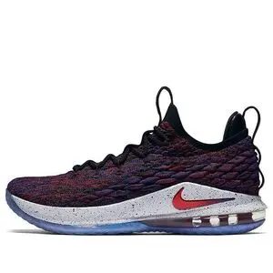 Nike Lebron 15 Low "supernova" Basketball Sneakers - Red/blue/black