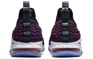 Nike Lebron 15 Low "supernova" Basketball Sneakers - Red/blue/black
