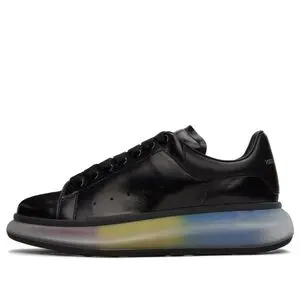 Alexander McQueen Alexander McQueen Larry Leather Sneakers Black/multi