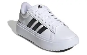 Adidas Grand Court Platform Sneakers - White/black
