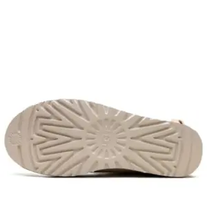 UGG Mini Bailey Suede Bow Boots - Cream
