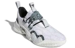 Adidas Trae Young 1 "snakeskin" Sneakers - White/black