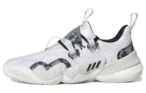 Adidas Trae Young 1 "snakeskin" Sneakers - White/black
