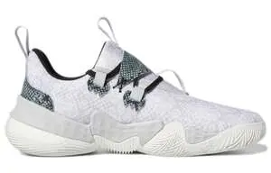 Adidas Trae Young 1 "snakeskin" Sneakers - White/black