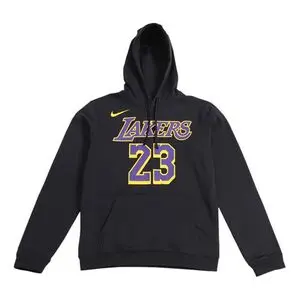 Nike Los Angeles Lakers Lebron James Basketball Hoodie - Black