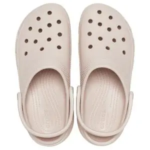 CROCS Platform Clogs - Beige