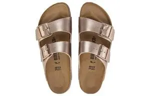 BIRKENSTOCK Arizona Birko-flor Sandals - Copper