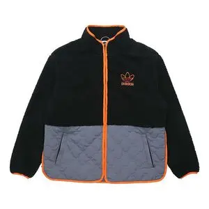 Adidas Originals Sherpa Quilted Jacket - Black