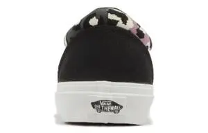VANS Bold Ni Leopard Print Lace-up Sneakers - Black/white
