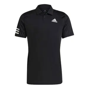 Adidas Club 3-stripes Polo Shirt - Black