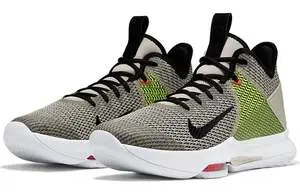Nike Lebron Witness Iv Ep Mid Top Basketball Sneakers - String/volt/bright Crimson