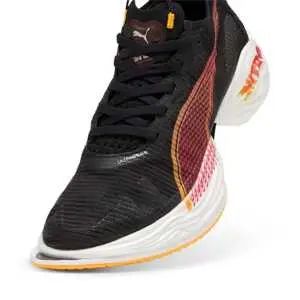 PUMA Fast-r Nitro Elite 2 "black Sun Stream" Sneakers - Black/sun Stream/sunset Glow