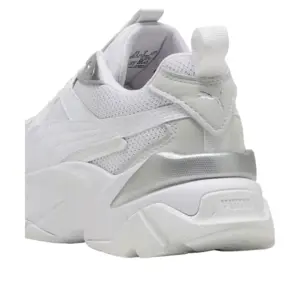 PUMA Sophyr Metallic Sneakers - White/silver