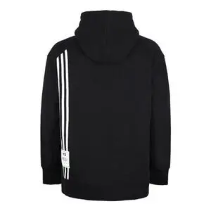Adidas Y-3 Loose Fit Hoodie - Black