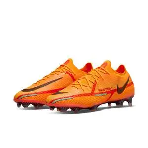 Nike Phantom Gt2 Elite Fg Football Boots - Orange/red/black