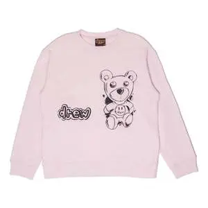 Drew House Drew House Theodore Sketch Crewneck Sweatshirt 'pale Pink' Pink