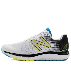 NEW BALANCE New Balance Fresh Foam 680 V7 Athletic Sneakers White/black/yellow