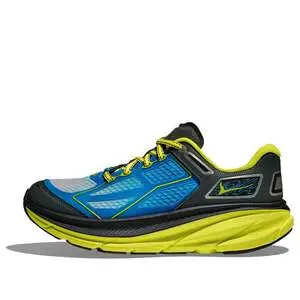 Hoka One One Clifton Athletic Sneakers - Blue/citrus