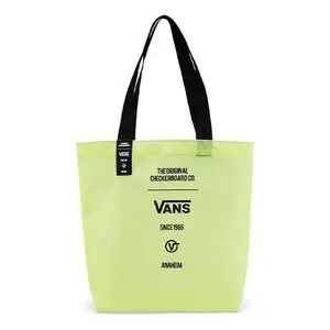 VANS Logo Printed Pvc Tote Bag - Green/black