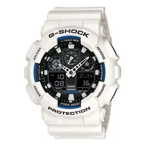 Casio Casio G-shock Analog-digital 'white' White/blue