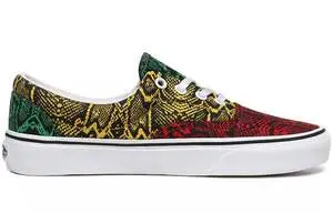 VANS Era Multi Python Print Lace Up Sneakers - Multi-color
