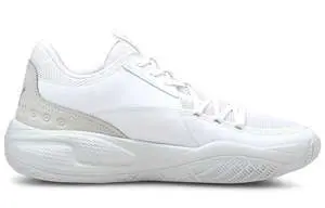 PUMA Court Rider Team Low Top Sneakers - White/blue