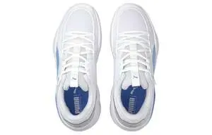 PUMA Court Rider Team Low Top Sneakers - White/blue