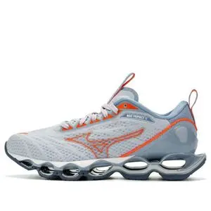 Mizuno Wave Prophecy 11 Athletic Footwear - Gray/blue/orange