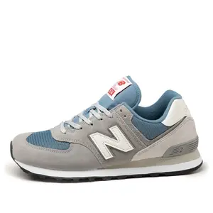 NEW BALANCE 574 "grey Blue" Lace-up Sneakers - Gray