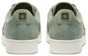 CONVERSE Pro Leather Low Top Suede Sneakers - Light Green