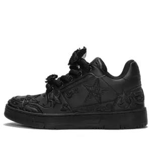 KAALIXTO X Love Me Later Embellished Sneakers - Black