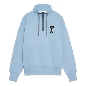 PUMA X Ami Half Zip Sweatshirt - Blue