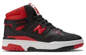 NEW BALANCE 650r High Top Sneakers - Black/red