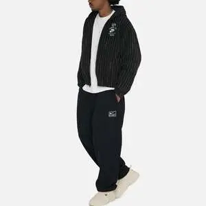 Nike X Stüssy Striped Wool Zip-up Jacket